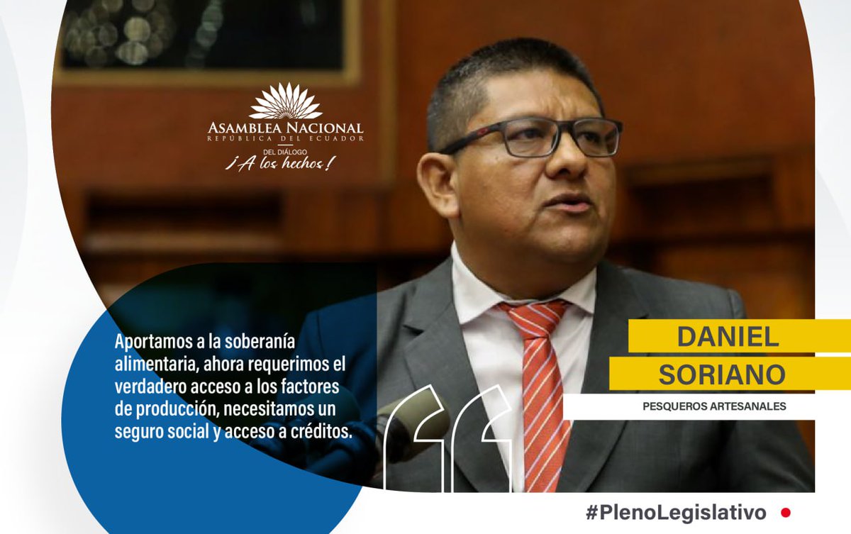 Asamblea Nacional on Twitter: "#PlenoLegislativo864 | Daniel Soriano, conferencista del sector ...