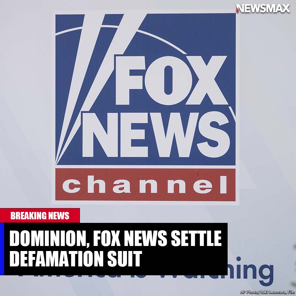 Newsmax On Twitter Just In Fox News On Tuesday Settled A Defamation