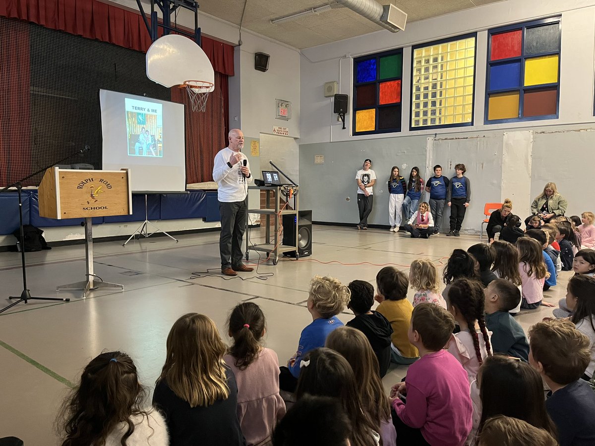 Rolph Road School 🧡 on Twitter: "We were fortunate to have Fred Fox come talk to us this morning ...