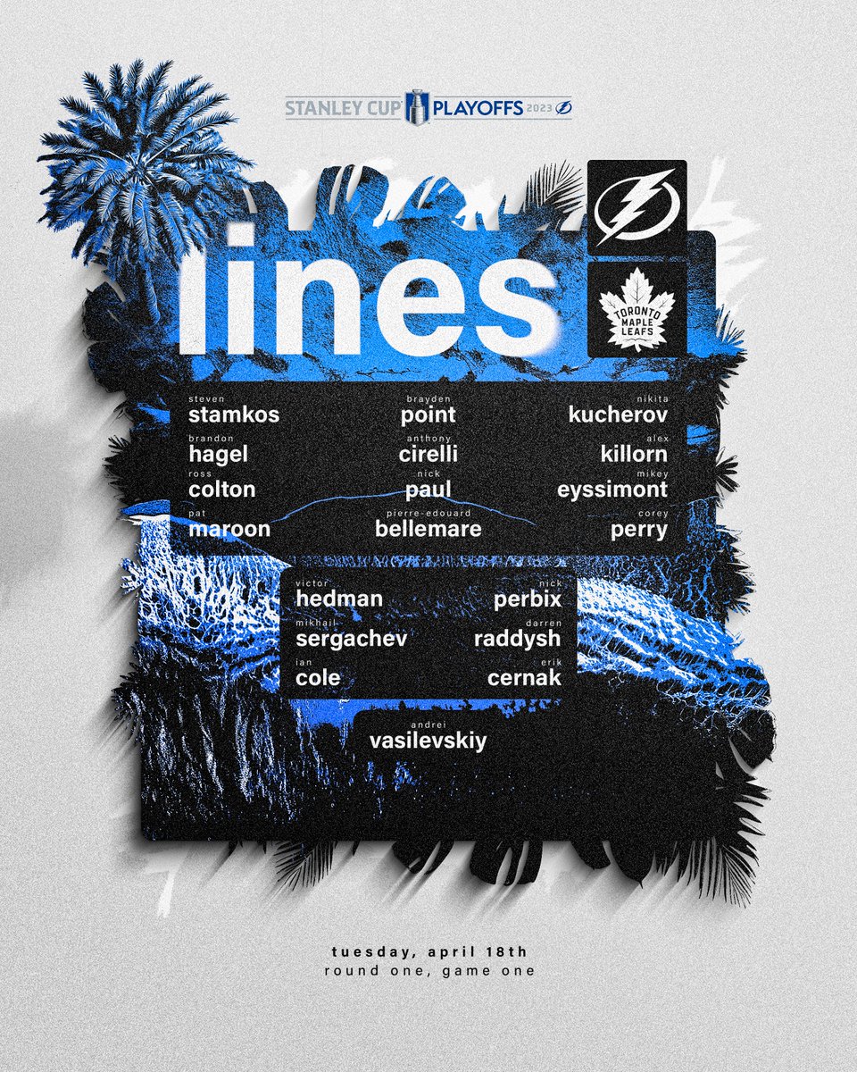 Tampa Bay Lightning On Twitter How We Stack Up For Game 1 TBLvsTOR tampa-bay-lightning-on-twitter-how-we-stack-up-for-game-1-tblvstor