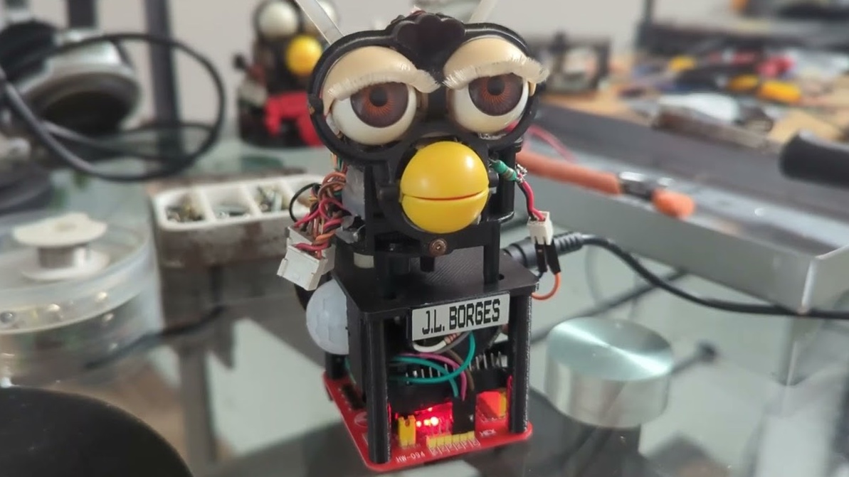 しのもりたか@丙丁丙丙丙－ on Twitter: "RT @arduino: Furby modified to recite the wisdom of Jorge Luis Borges ...