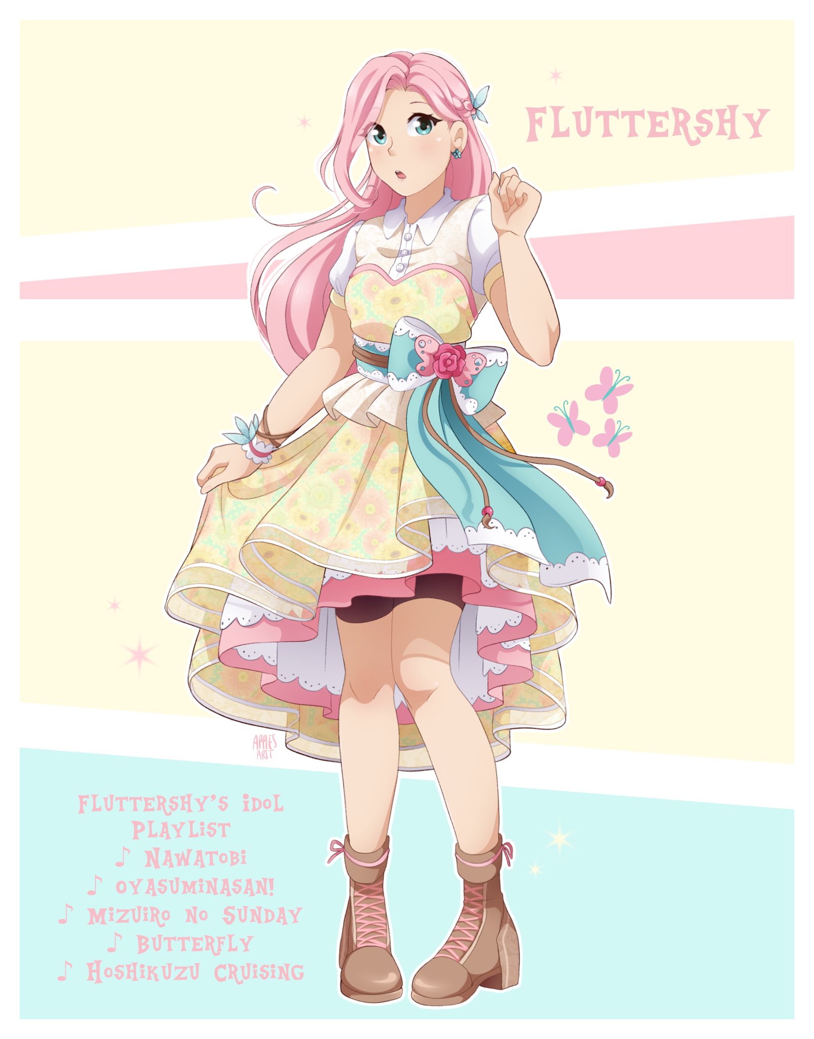 Mlp Mane 6 Human Anime