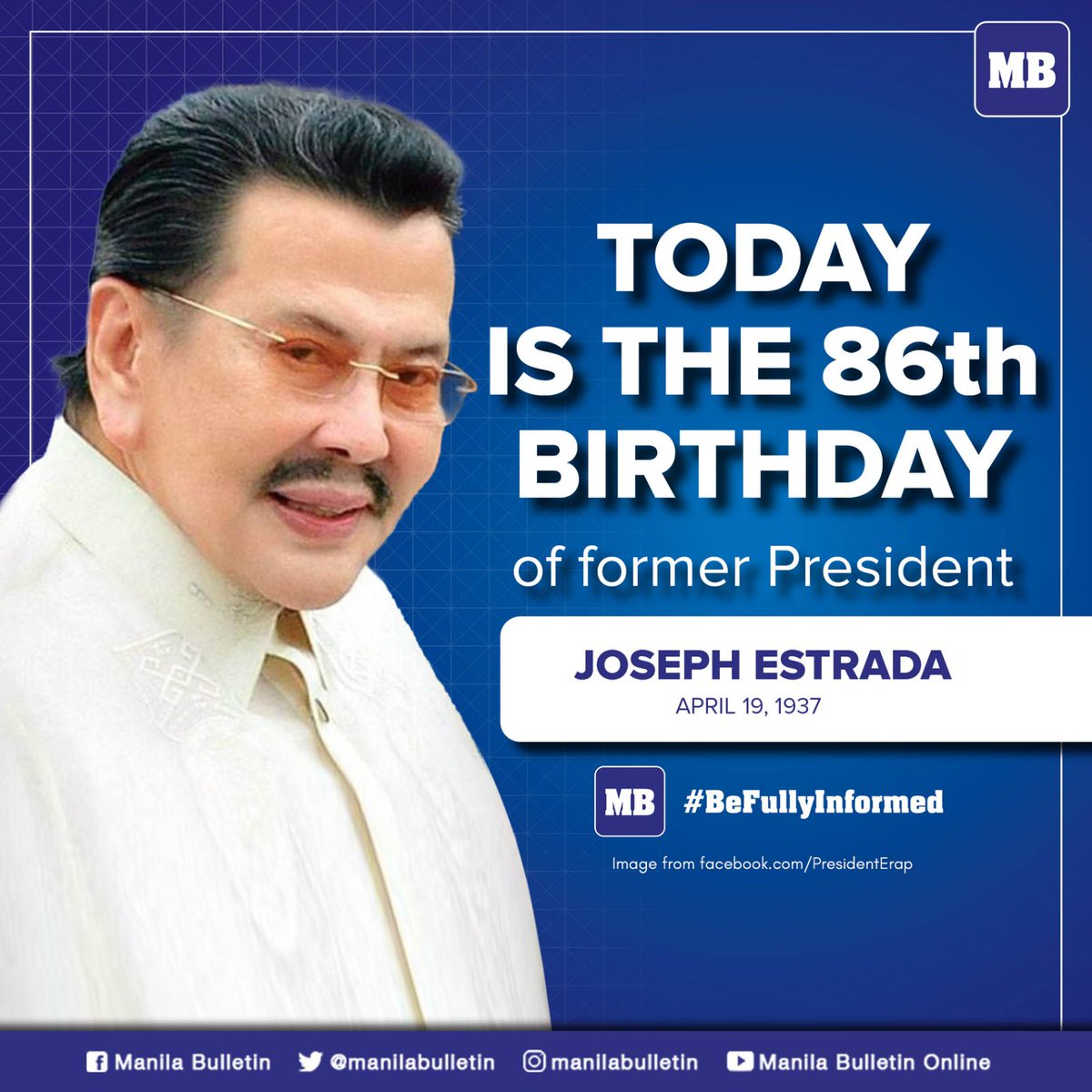 Manila Bulletin News On Twitter Today April 19 2023 Marks The 86th