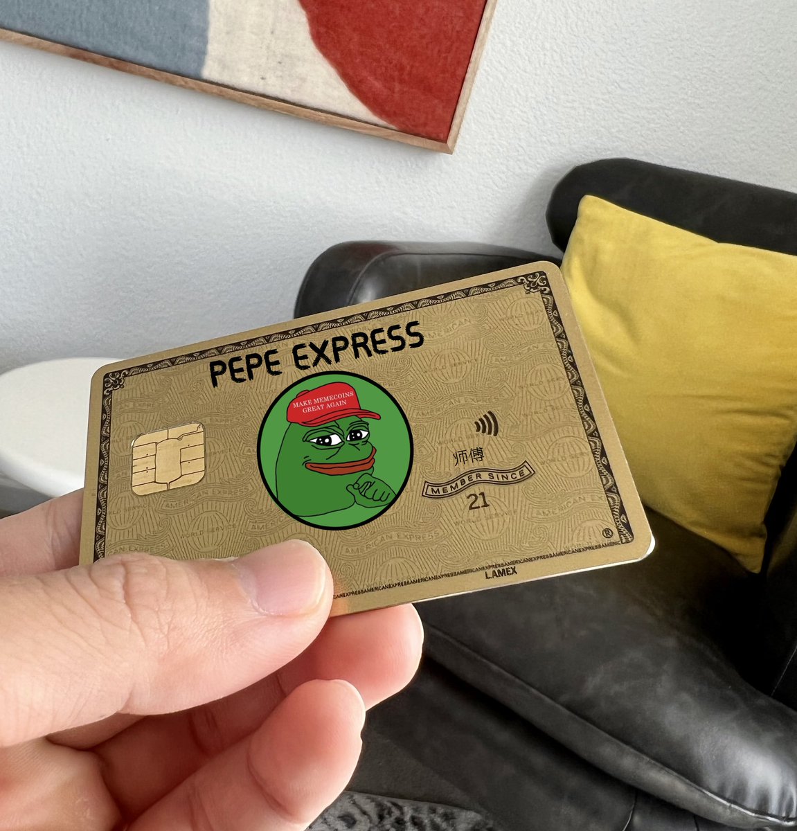 MasterChan.eth on Twitter: "🐸💳 household income of $69,000,000 $pepe required"