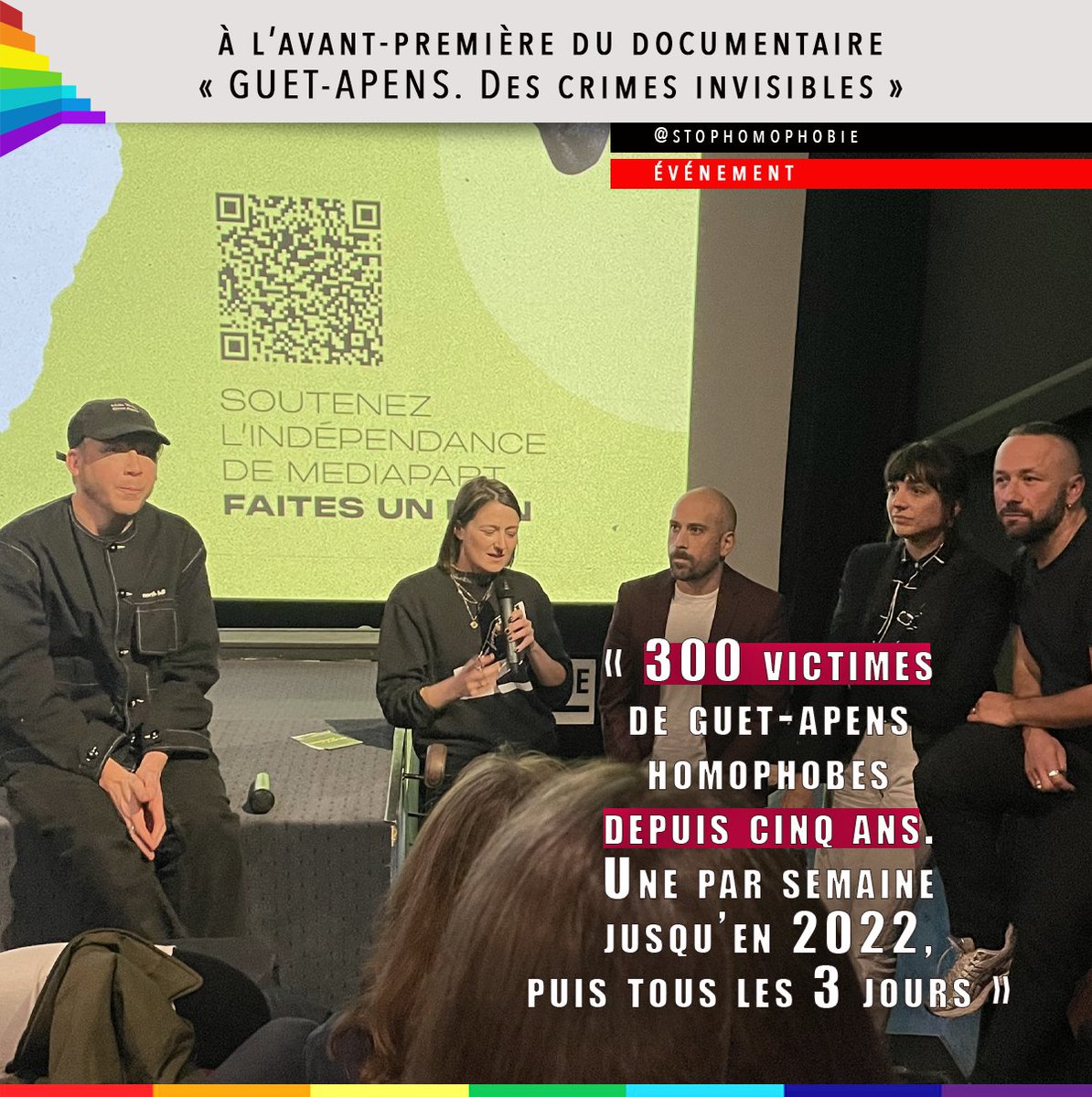 STOP HOMOPHOBIE on Twitter: "300 victimes de guet-apens homophobes depuis cinq ans. Une par ...