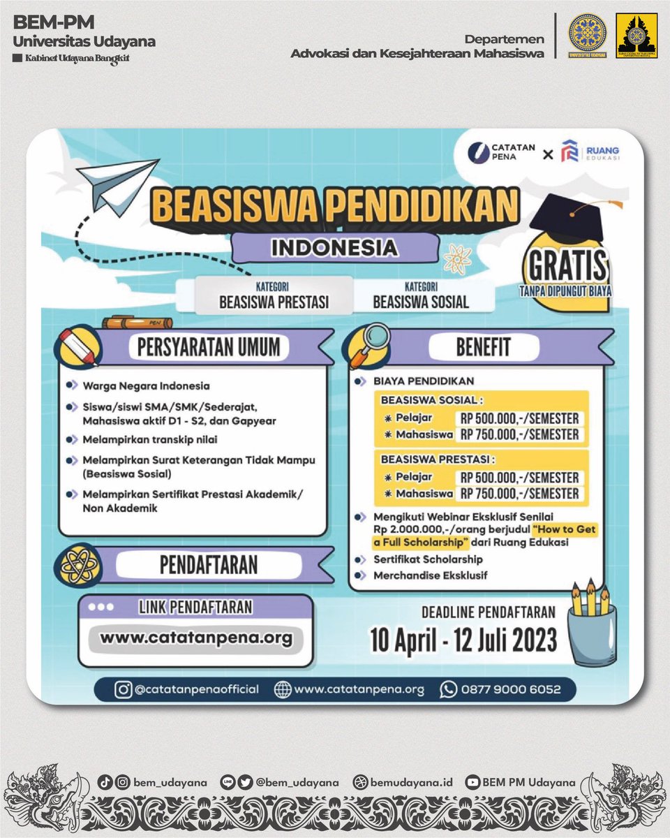BEM PM UDAYANA on Twitter: BEM PM UDAYANA on Twitter: