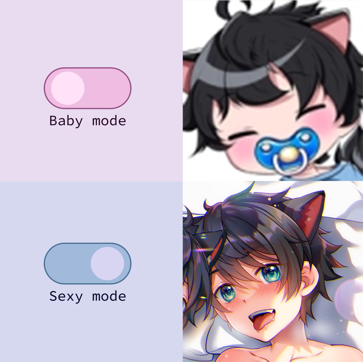 Chibi Anime Cat Boy
