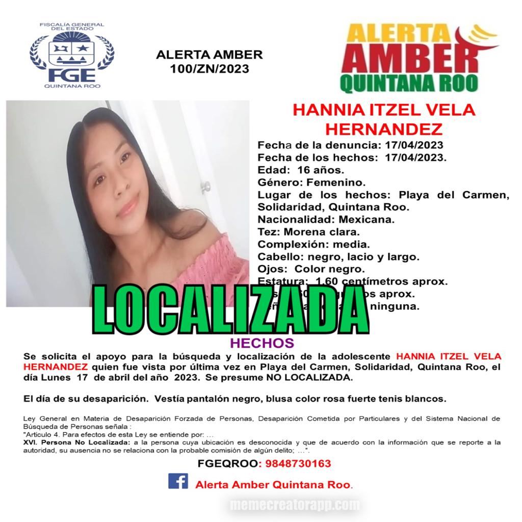 Fiscalía General del Estado de Quintana Roo on Twitter: "La #FGEQuintanaRoo desactiva ficha de ...