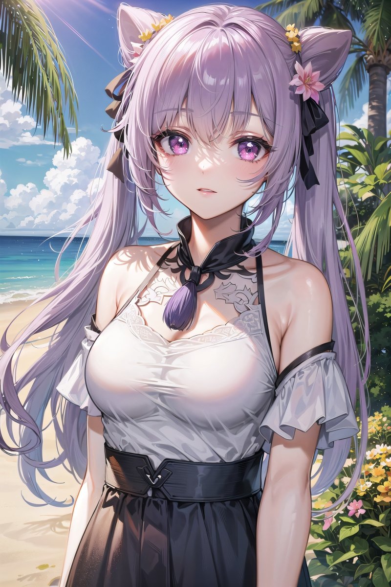 𝑫𝒂𝒊𝒍𝒚 𝑾𝒂𝒊𝒇𝒖𝒔 on Twitter: "Keqing from Genshin Impact. 💗 Source:https://pixiv.net/en/artworks ...