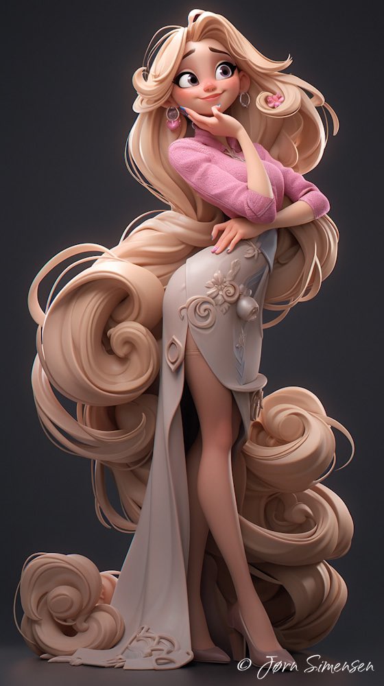 Sexy Disney Princess Rapunzel
