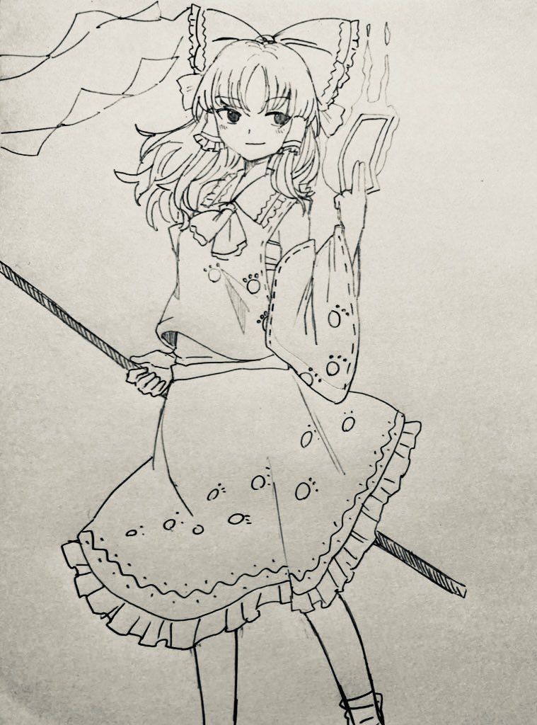 「新作霊夢 好き https://t.co/oSlsNlNjwF」|めすおすし🍣 春例こ-55bの漫画