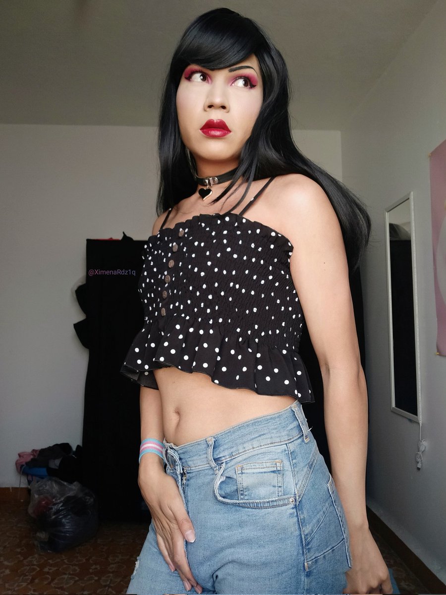 Ximena on Twitter: "Noches 💕 ... yo ni me enteré del sismo 🙃 #trans #travestiputita #femboymx # ...