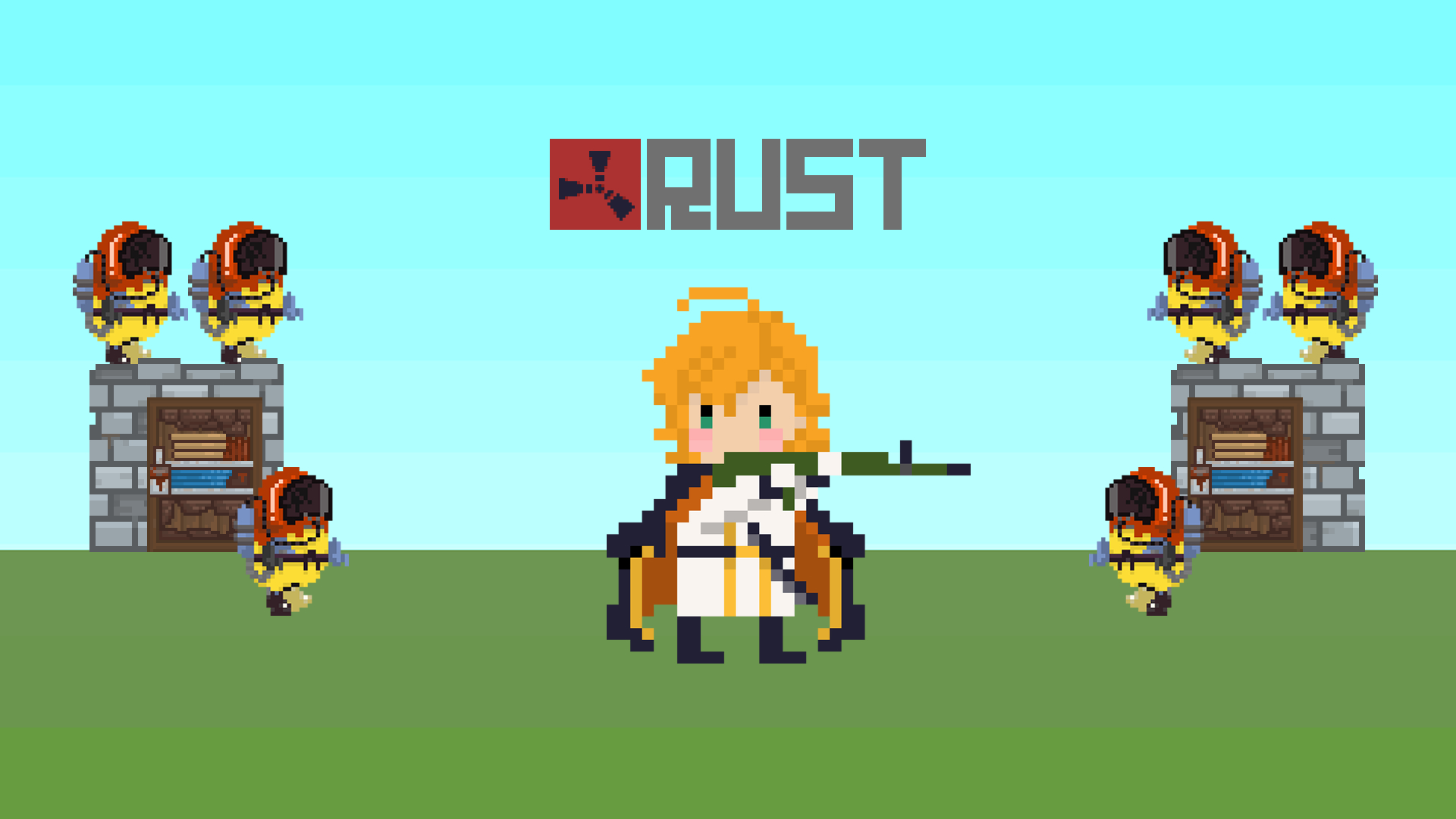 WAKO【ワコミックスch】ガジェット系ブロガー on Twitter: "渋谷ハルさんのRUST！！ だるまさんと最初にバトルしていたところ、めっちゃ面白かった～🔥 #ハルアート #Rust ...