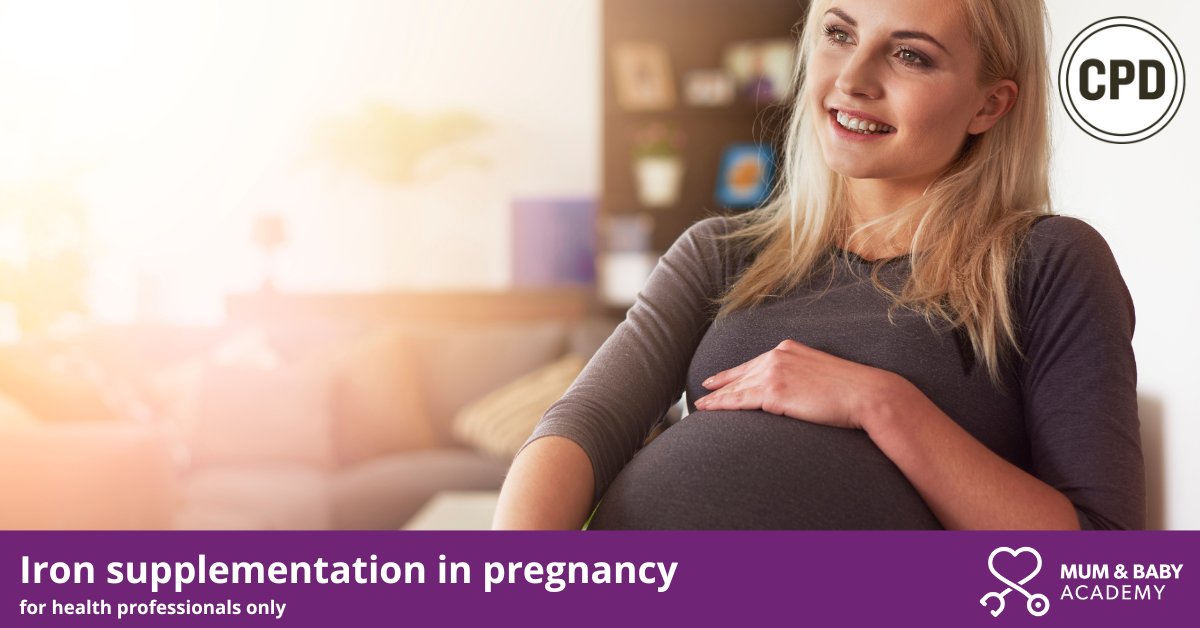 ThePractisingMidwife on Twitter: "UK HPCs 📣 Low iron is prevalent, notably in pregnant women ...