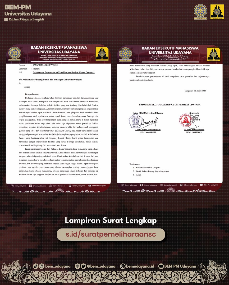 BEM PM UDAYANA on Twitter: BEM PM UDAYANA on Twitter: