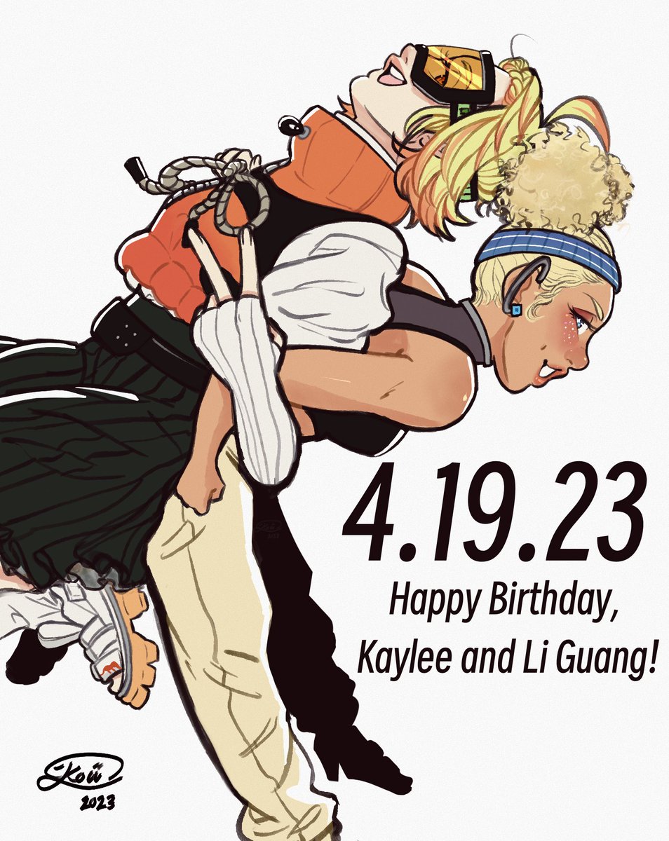 Dislyte On Twitter Rt 1peachykoii Happy Birthday Kaylee And Li Guang 🎂🎁🎂 041923 Dislyte