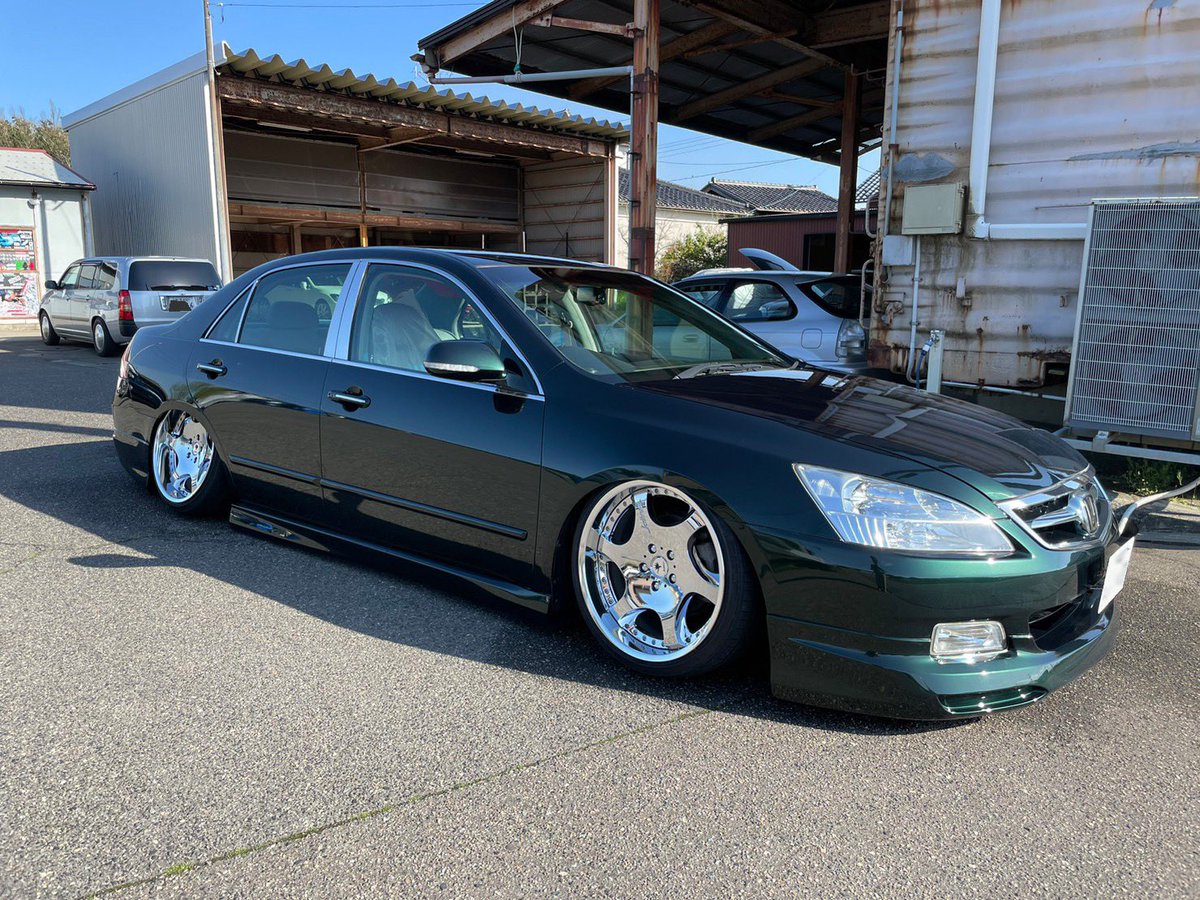 なめねこ on Twitter: "HONDA UC1改インスパイア売ります。 H18年式65,071km 車検R5.9月まで ACCエアサス公認車 バズレイアv2 19インチ メーガン ...