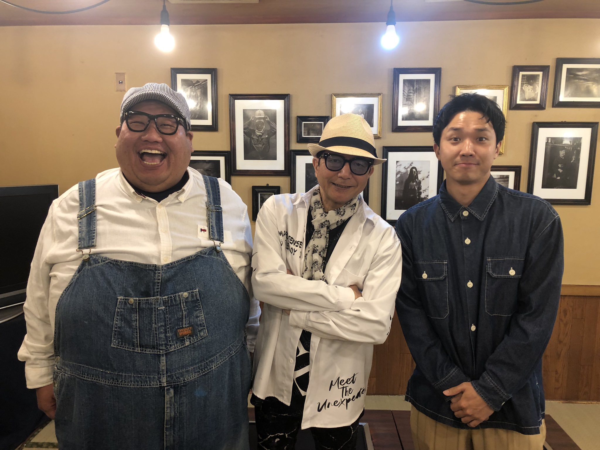 OMUSUBI on Twitter: "新規企画の打ち合わせをよばれました ️ 落語家の金原亭世之介師匠とタレントの渡辺裕太さんと新規エンタメ企画の打ち合わせ👍 色々と公表出来ないのが残念な ...