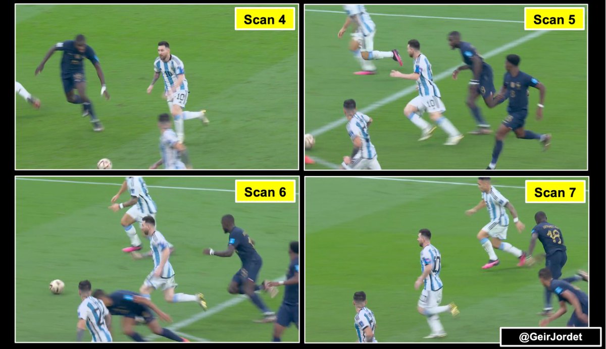 Lionel Messi has an extraordinary ability to perceive & act ...