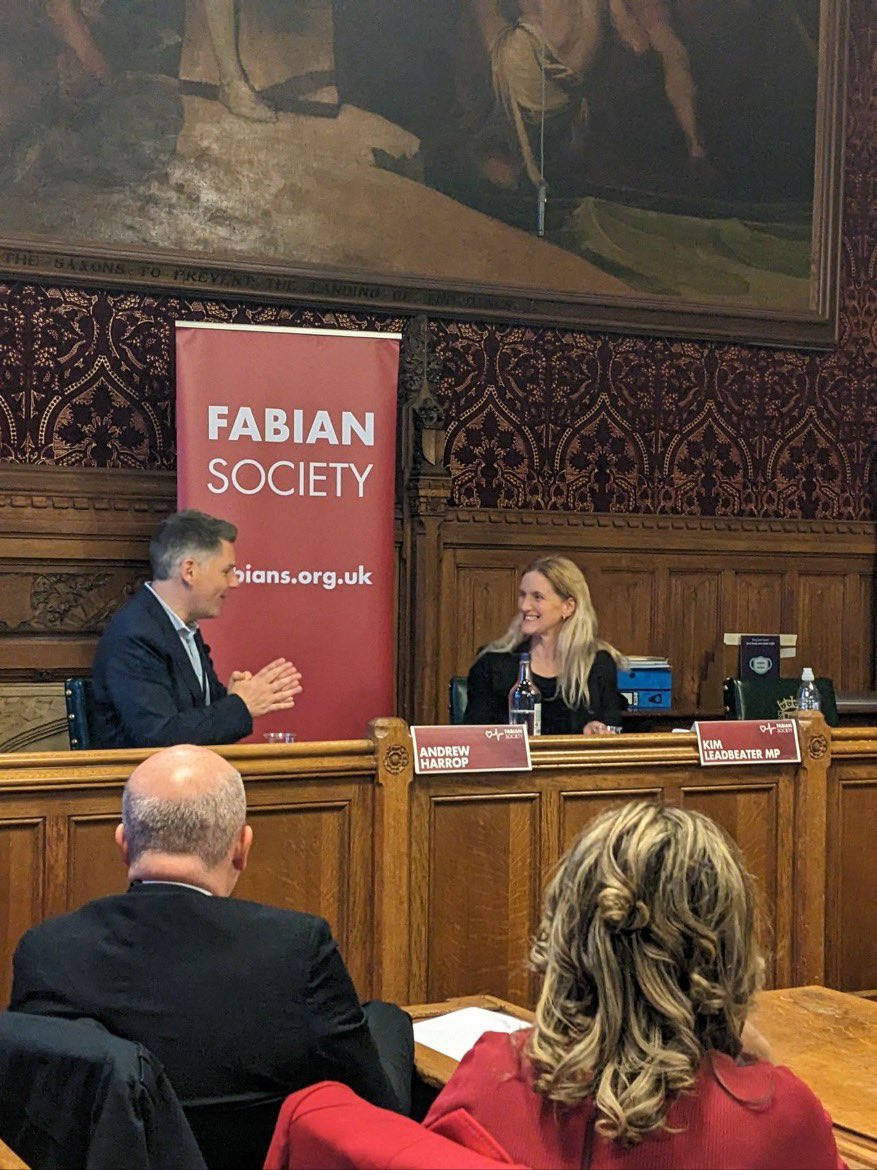 Kim Leadbeater Mp On Twitter Huge Thanks To Thefabians For The
