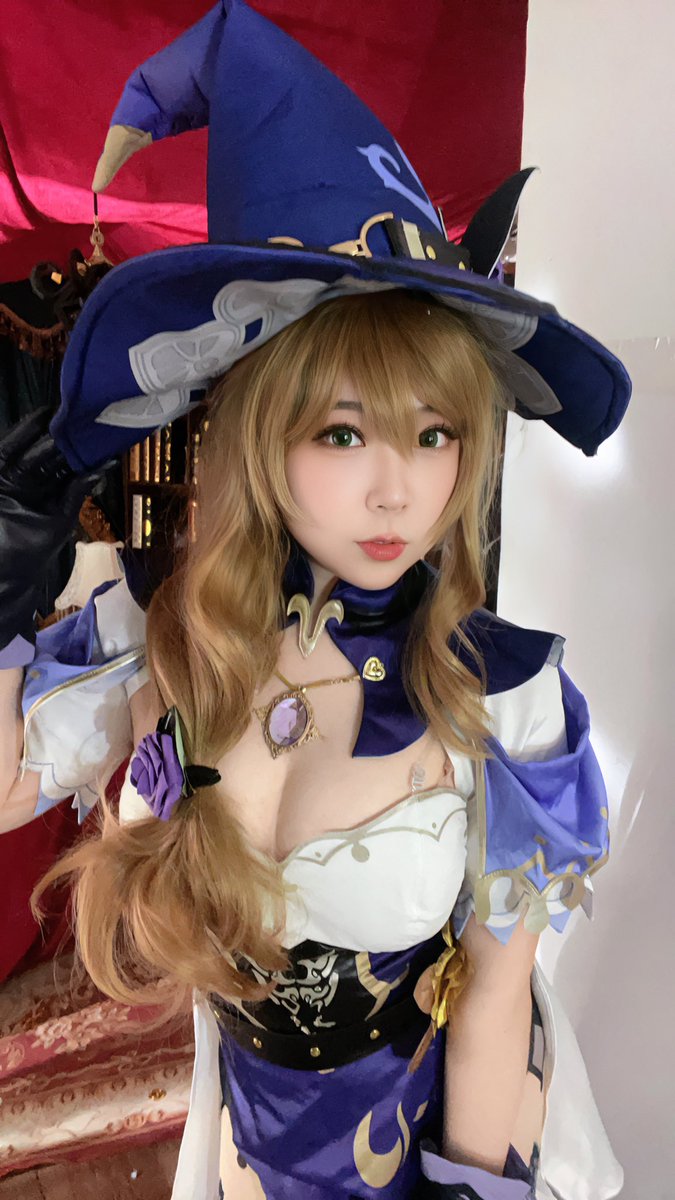 Momoko🍑写真boothで通販中 on Twitter: "⚡ #Lisa #genshinimpact #cosplay #cos #原神 #コスプレ #cosplay女子 ...