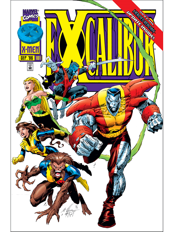 Classic X Men On Twitter Excalibur 101 Cover Dated September 1996