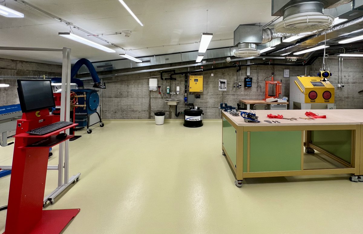 ETH Zurich on Twitter: "RT @ETHSPH: Our "METAL MAKERSPACE" in the CLA building was officially ...