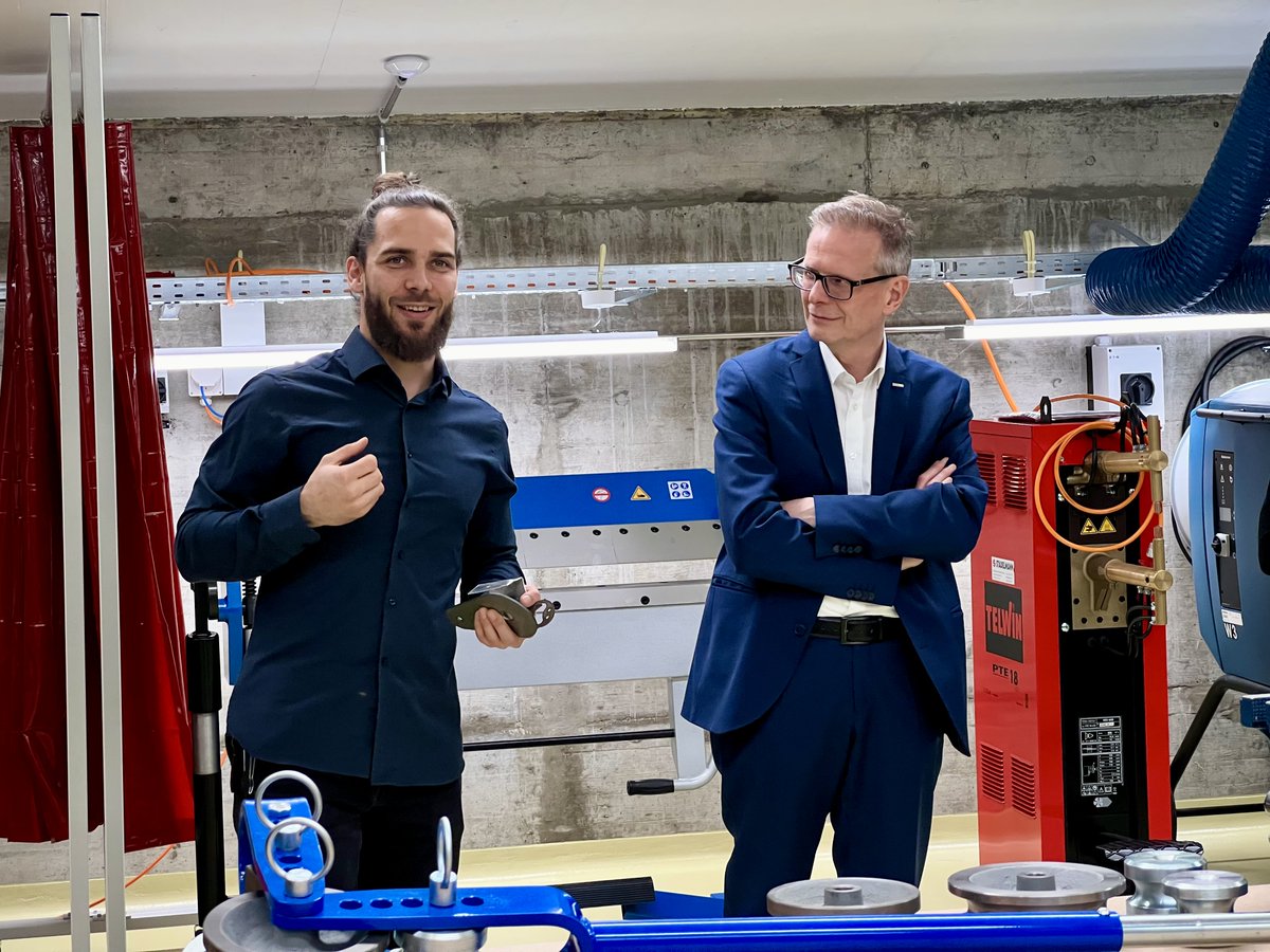 ETH Zurich on Twitter: "RT @ETHSPH: Our "METAL MAKERSPACE" in the CLA building was officially ...