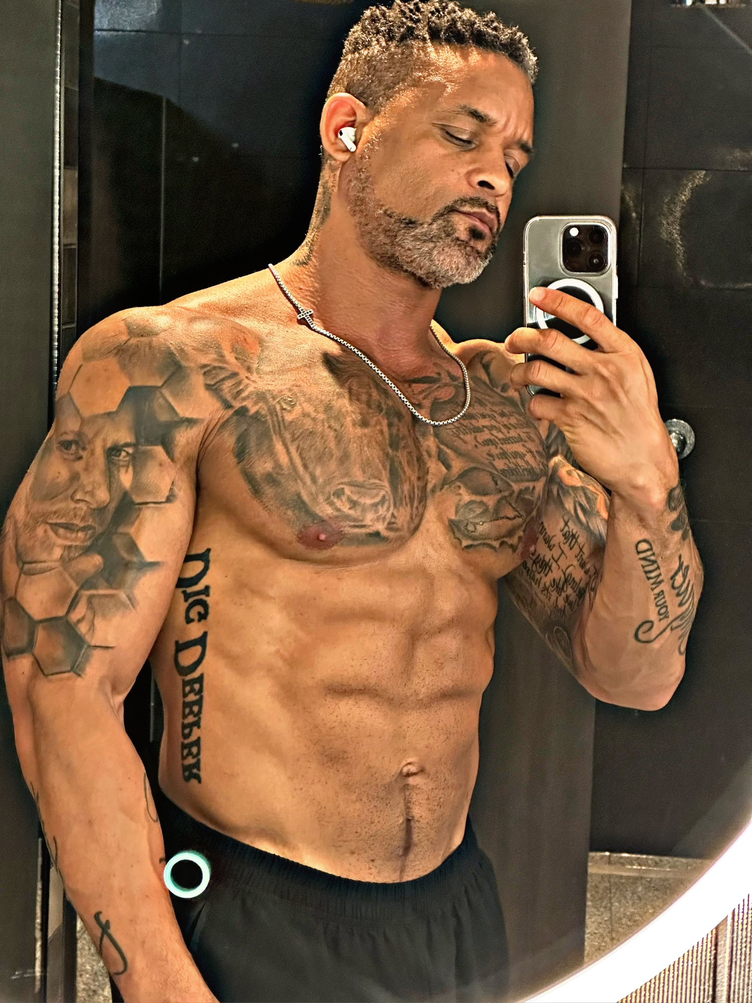 Shaun T Tattoos You Know It's Real When That Tan Goes On! 1 Day Away
