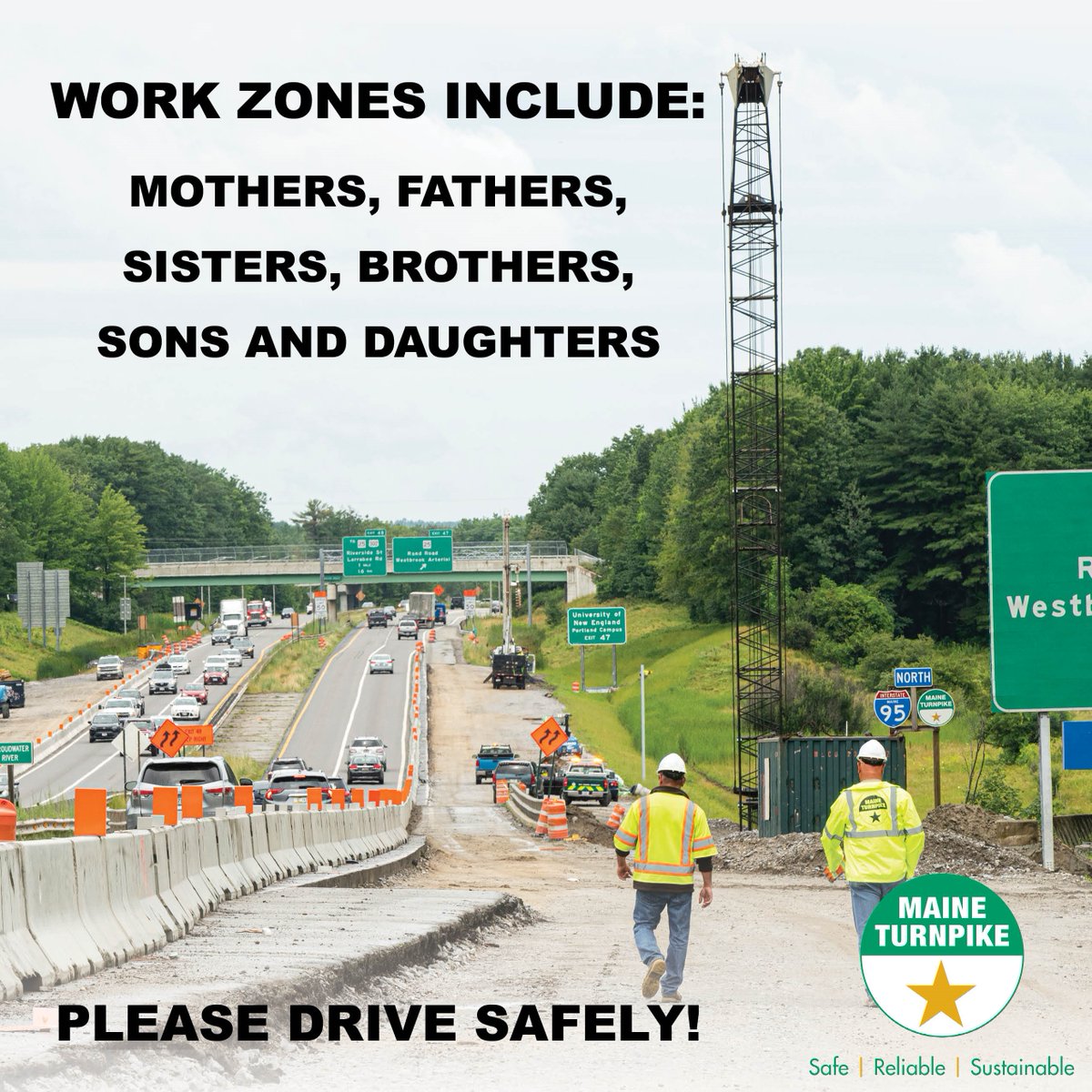Maine Turnpike on Twitter: "It's Work Zone Wednesday #NWZAW"