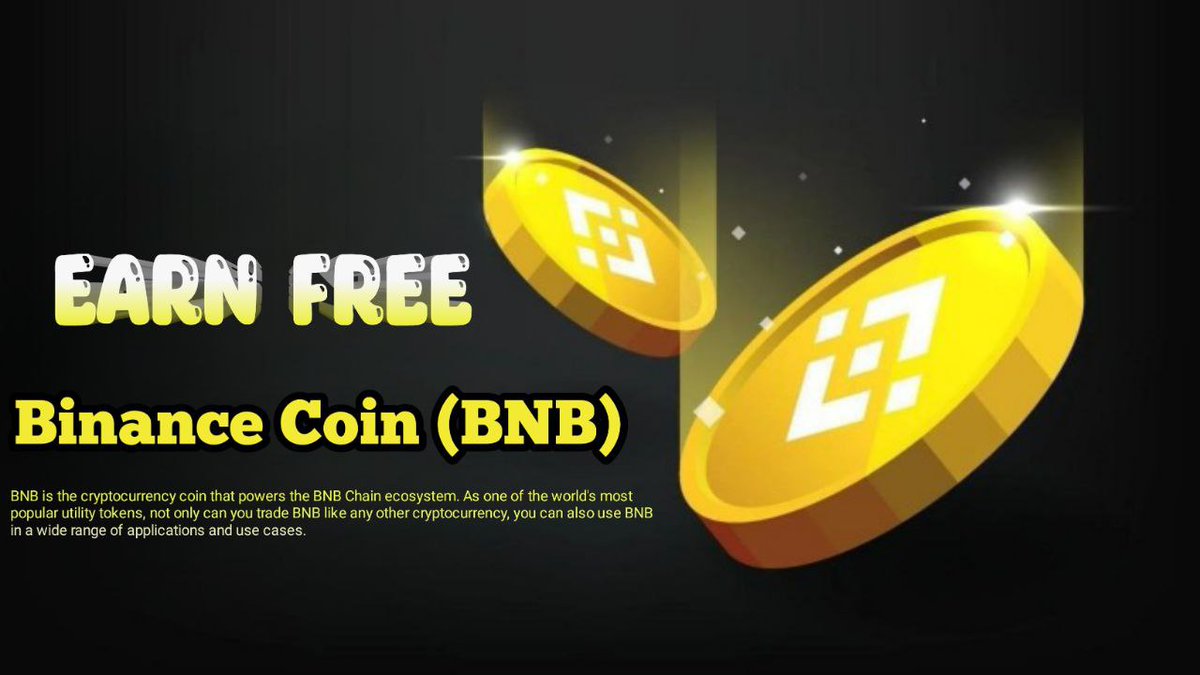 Airdrop Spotter 🔍 on Twitter: "🔥 Airdrop: $Binance Coin 🎖️ Referral: 0.0001 $BNB 🎁 Hourly Bonus ...