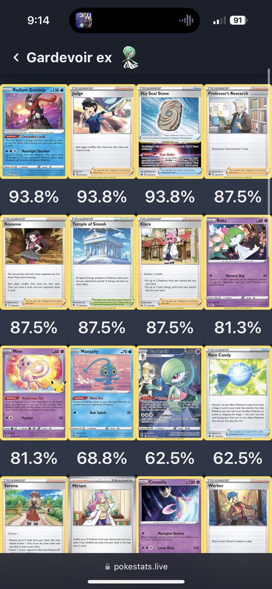 Jared Grimes on Twitter: "Not sure how many know… http://pokestats.live features day 2 deck ...