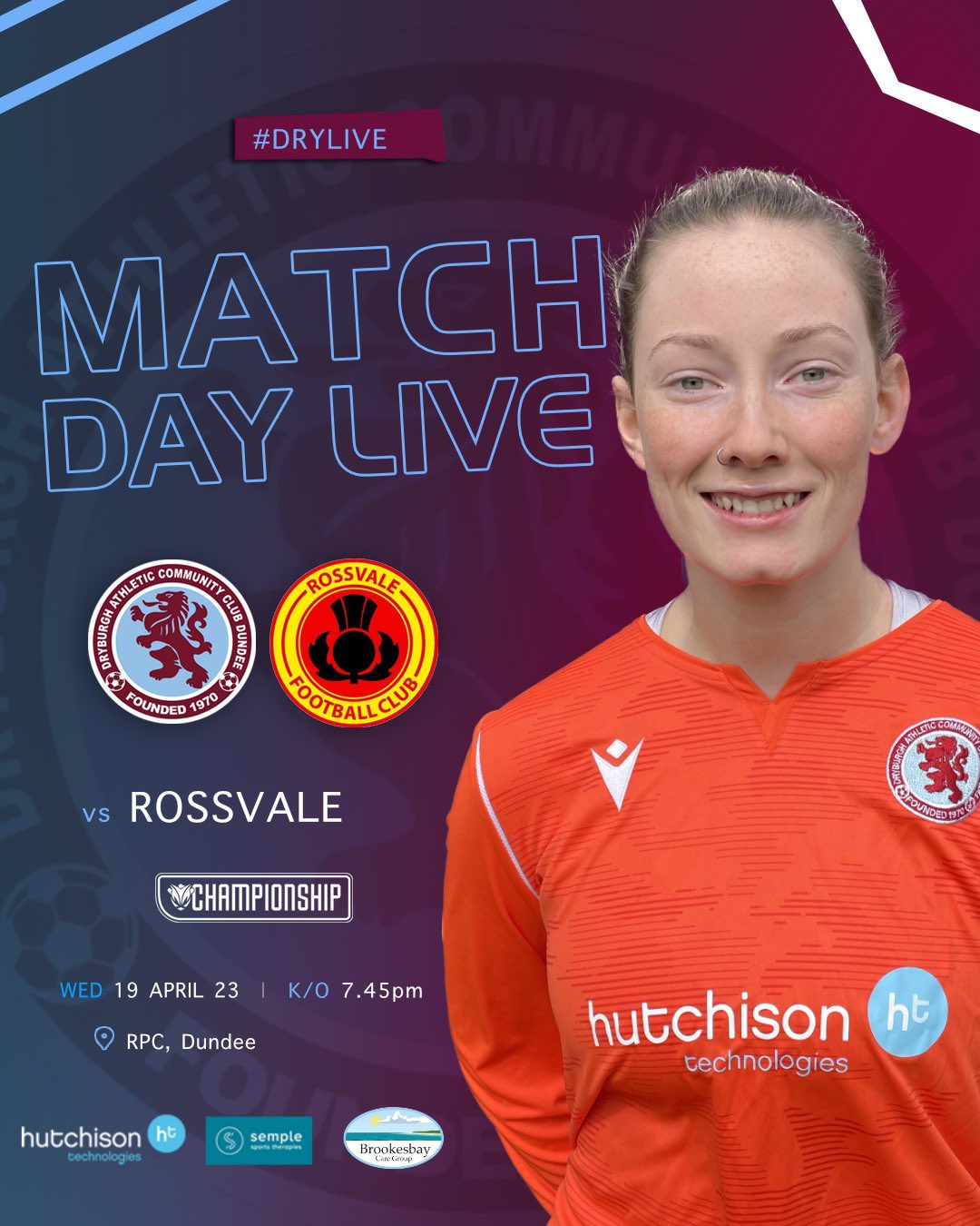 Dryburgh Athletic Girls & Women on Twitter: "𝙈𝙞𝙙𝙬𝙚𝙚𝙠 𝙈𝘼𝙏𝘾𝙃-𝘿𝘼𝙔 Our @SWFChampionship side welcome ...