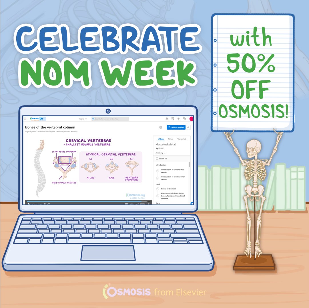 Osmosis from Elsevier on Twitter: "Celebrate all that Osteopathic Medicine professionals DO with ...