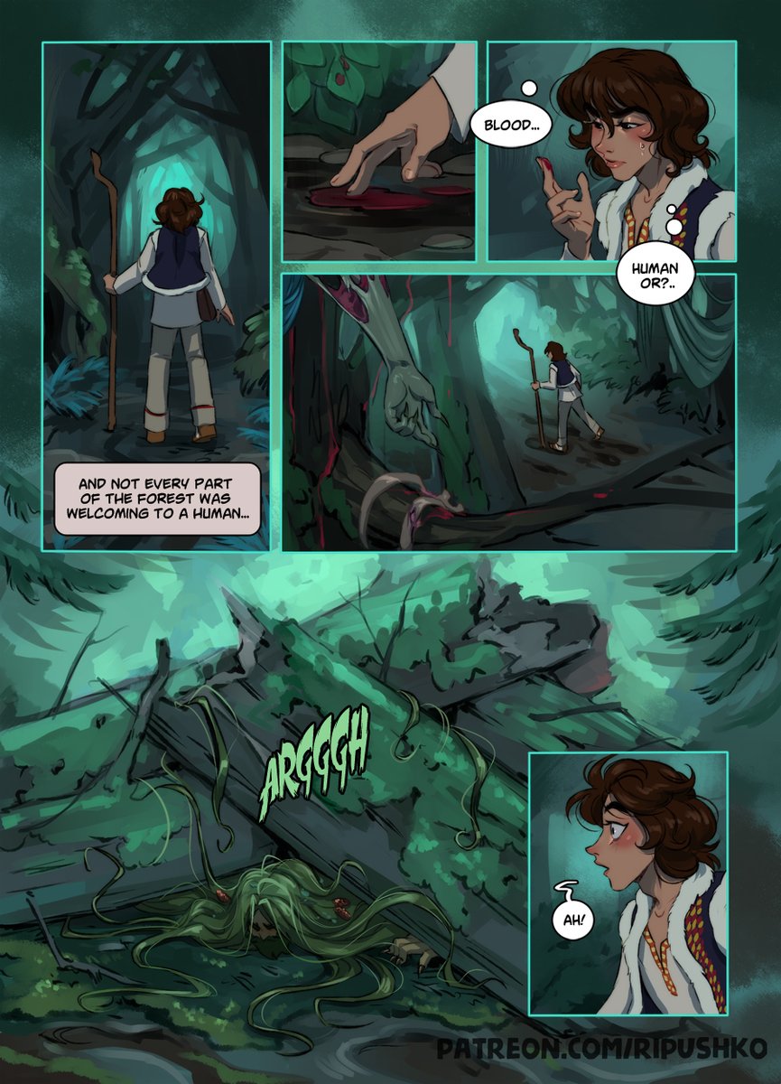 🇺🇦Ripushko_nsfw on Twitter: ""The forest lord" 2rd page! +5 pages on 2rd (3$) tier of my рatreon ...