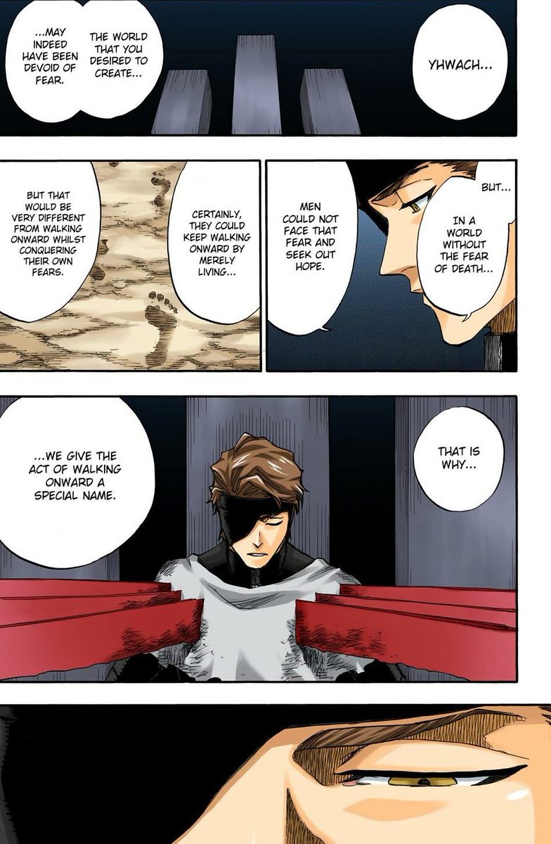 Shadz on Twitter: "Aizen spent his life with doubt as no one understood his view or even seeked ...