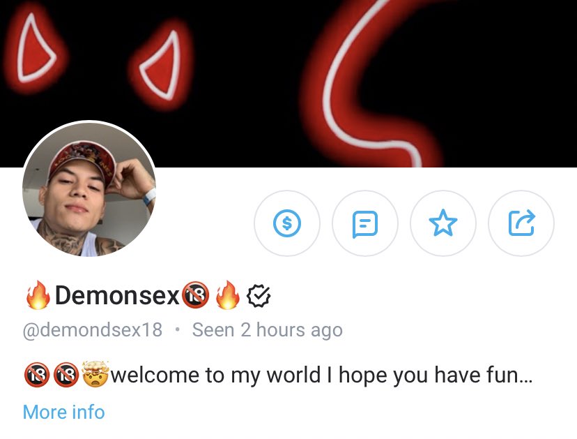 พิรัน On Twitter รีวิว Onlyfans ของพ่อหนุ่มปีศาจ Demond ใช่ค่ะมึง