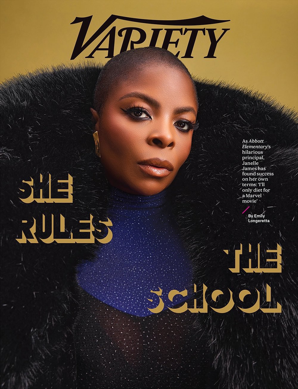 rettaaaa on Twitter: "RT @PopBase: Abbott Elementary’s Janelle James graces the cover of Variety ...