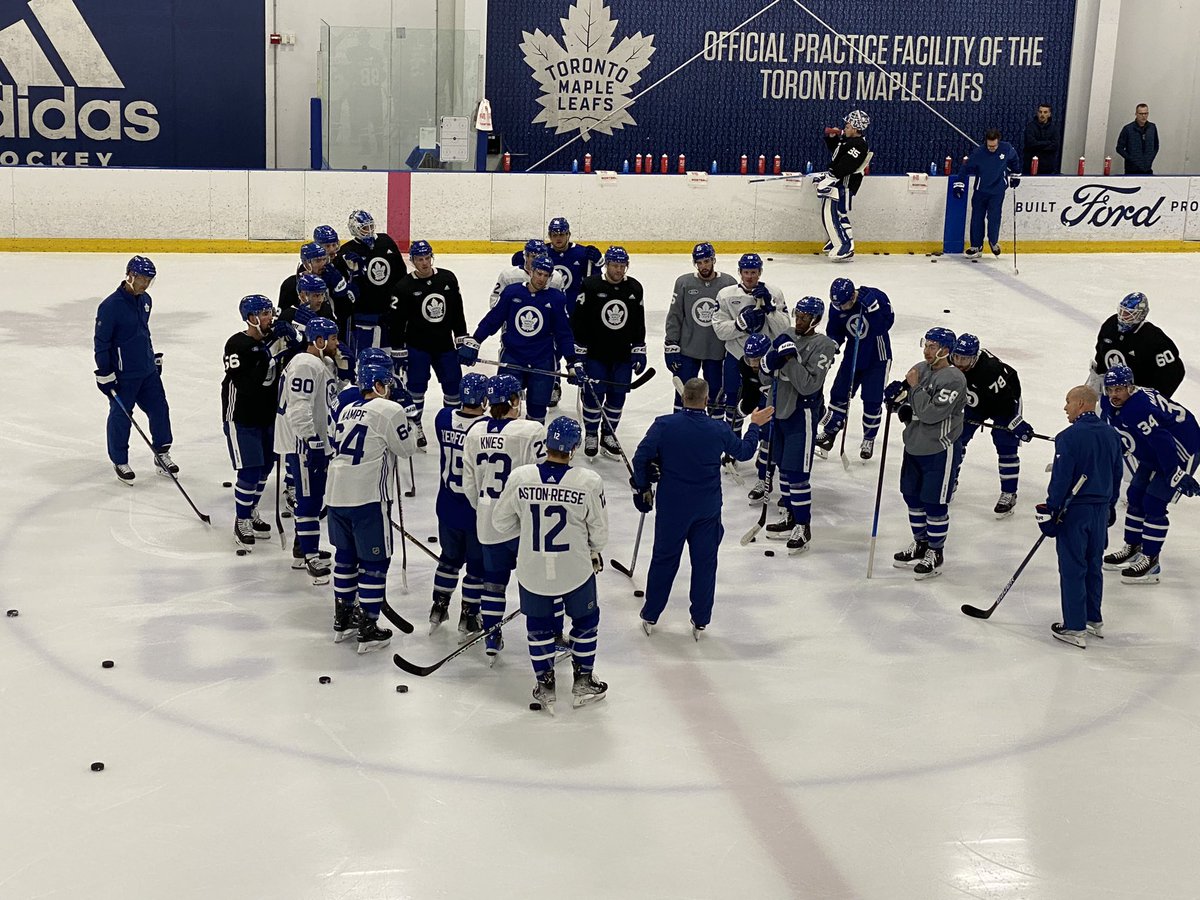 Mark Masters on Twitter: "Lines at Leafs practice Jarnkrok - Matthews - Marner Kerfoot - Tavares ...