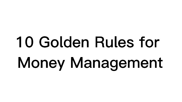 10 Golden Rules for Money Management: - Thread from Finance Skillset ...