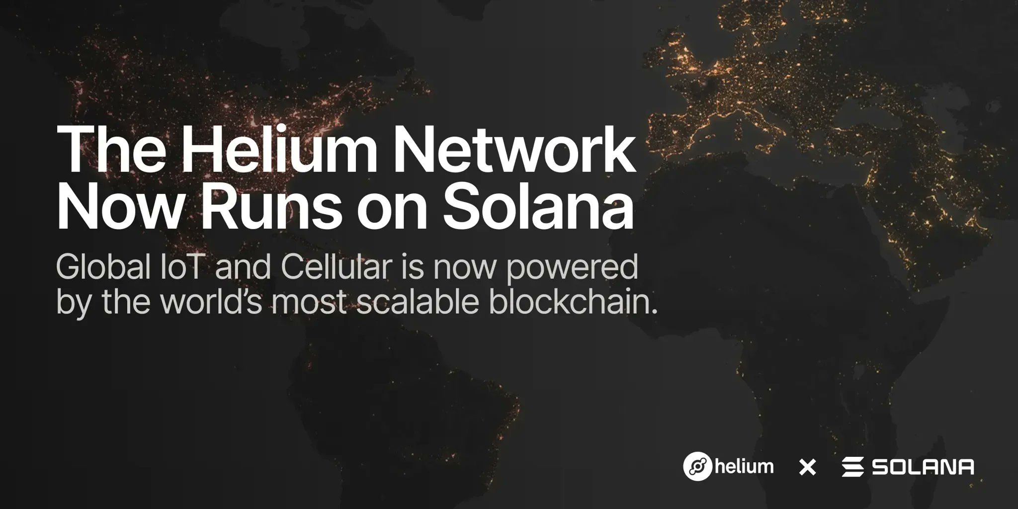 Helium🎈 on Twitter: "The Helium Network migration to @solana is complete! 🎉 🎈 This is an ...