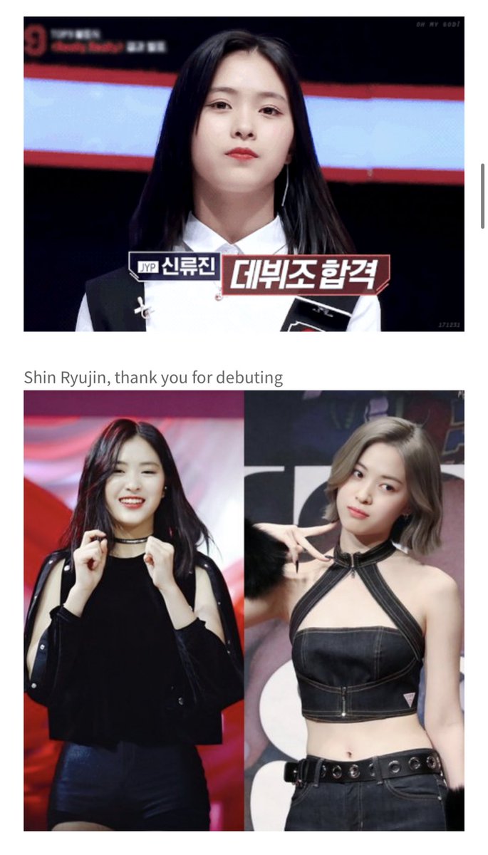 notpannchoa on Twitter: "[ notpannchoa ] Knets reminisce about Ryujin's popularity on Mix Nine"