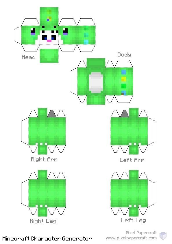 Creeper Body Template