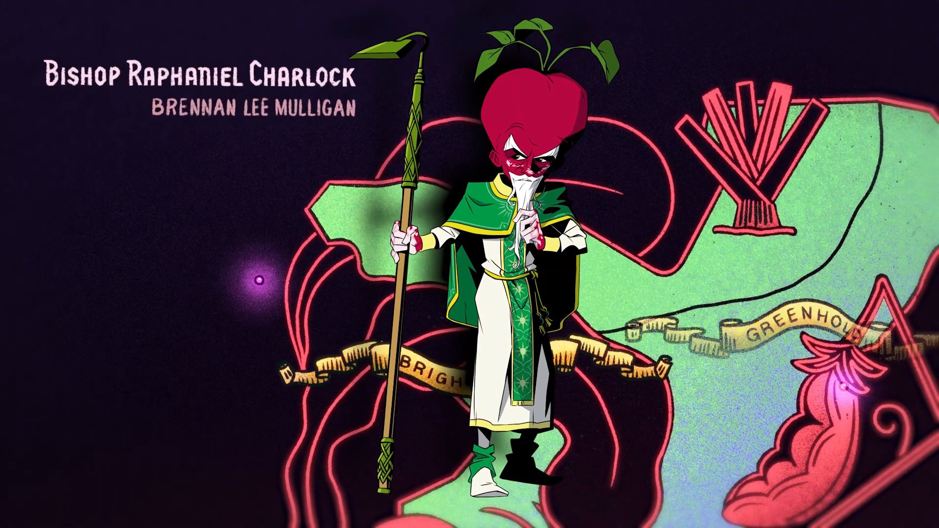 Dimension 20 🎲 on Twitter: "🌱@BrennanLM as Bishop Raphaniel Charlock #Dimension20 # ...