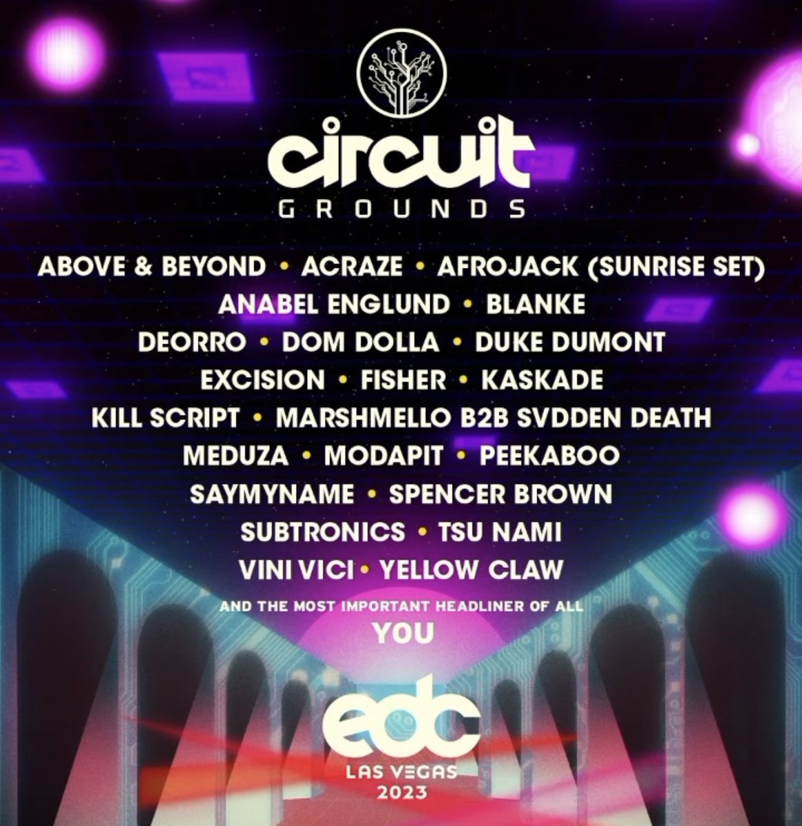 edmtrain on Twitter: "EDCLV stage lineups are here! 🌌💥 Which stage will you be at the most? Via ...
