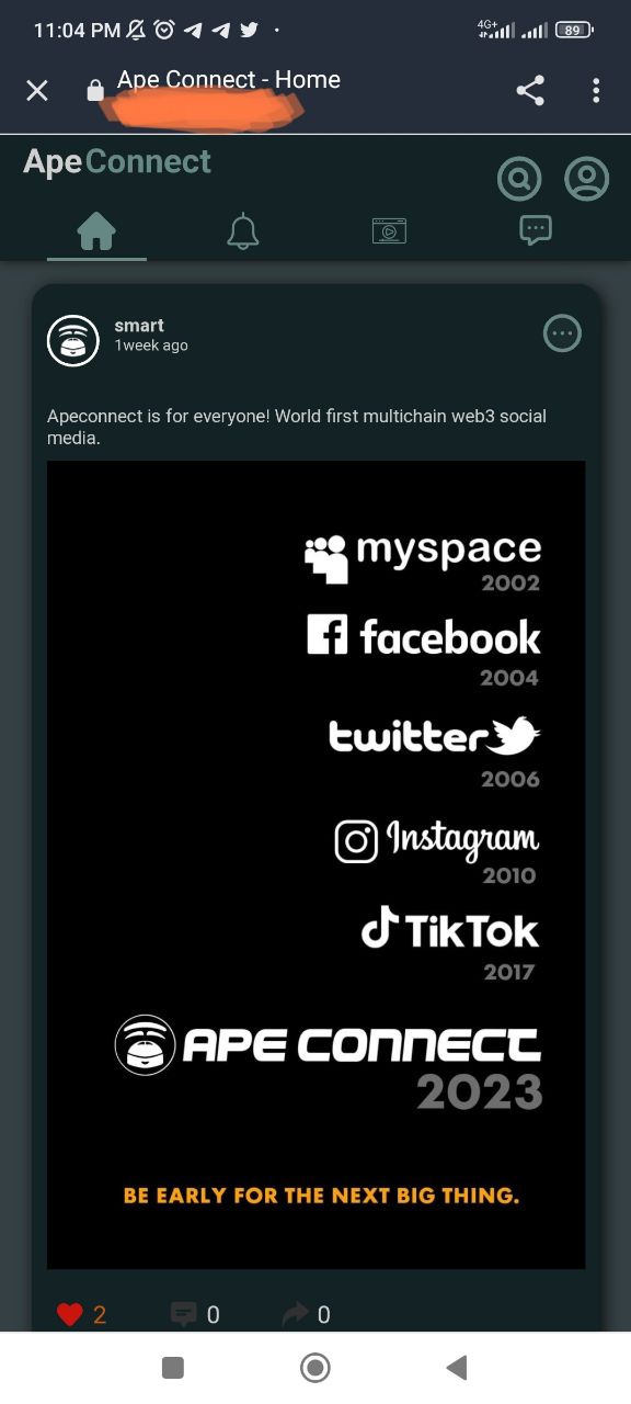 Ape Connect (First Multichain Web3 Social Media) on Twitter: "@OfficialTravlad You will love ...