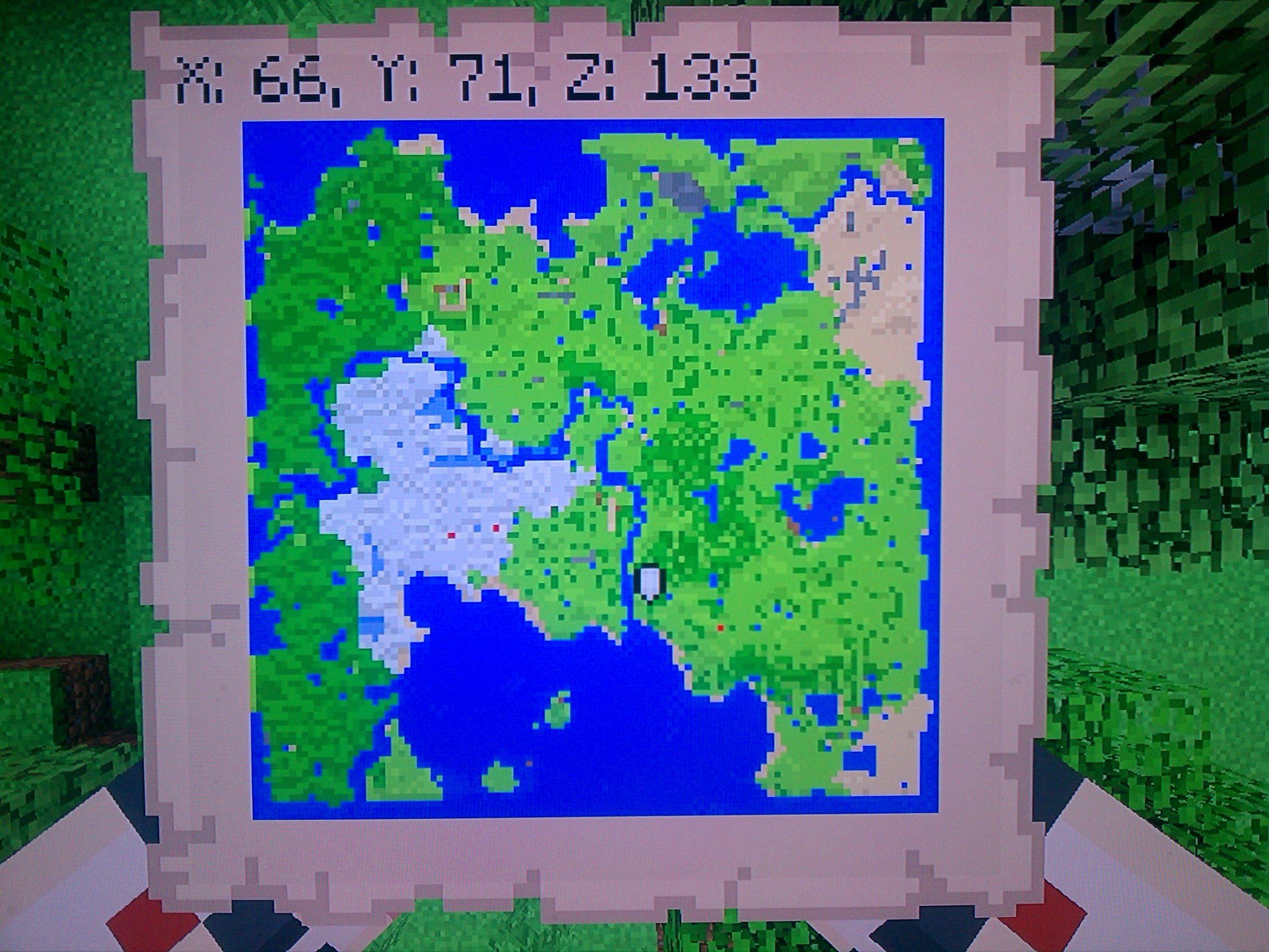 Scott (ECKOSOLDIER)⛏️ on Twitter: "This will forever be the best way to display co-ords and no ...