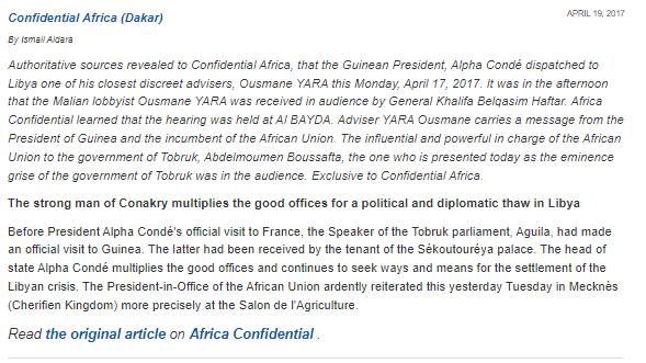 What exactly is the relationship between Nigeria's "president-elect ...