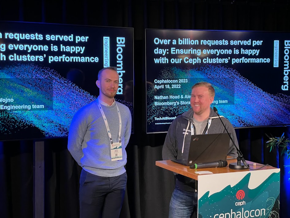 Tech At Bloomberg on Twitter: "Our #Storage Engineering team had a busy couple of days ...