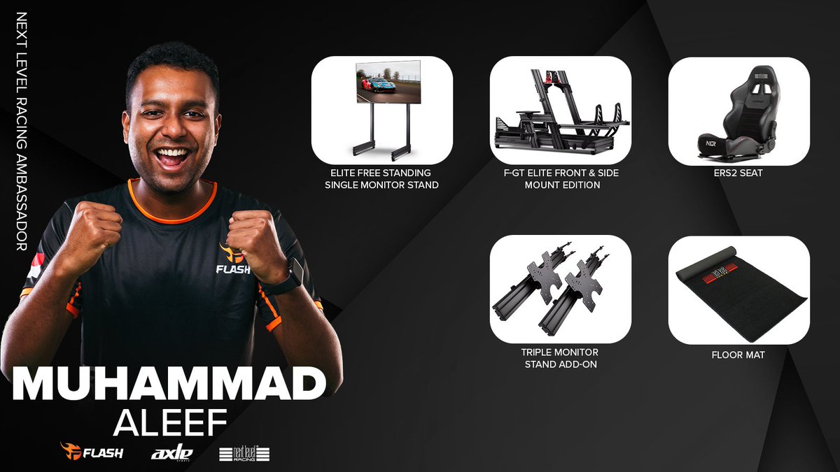 Next Level Racing on Twitter: "Next Level Racing welcomes Singaporean Esports Star Muhammad ...